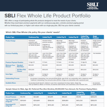 Whole Life - SBLI Brokerage