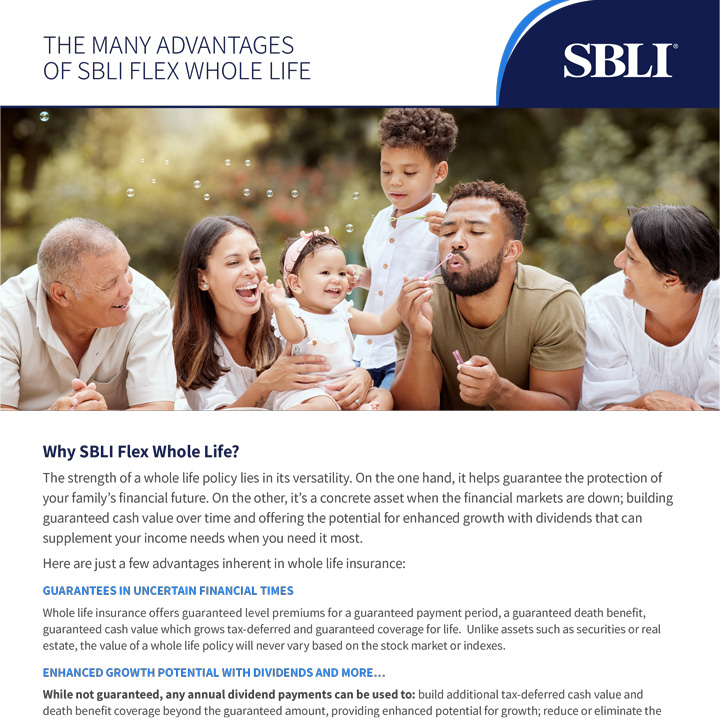 Whole Life - SBLI Brokerage