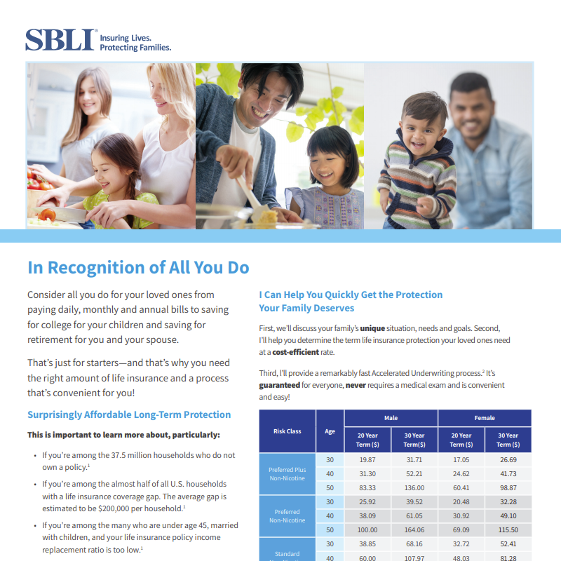 Term Life - SBLI Brokerage